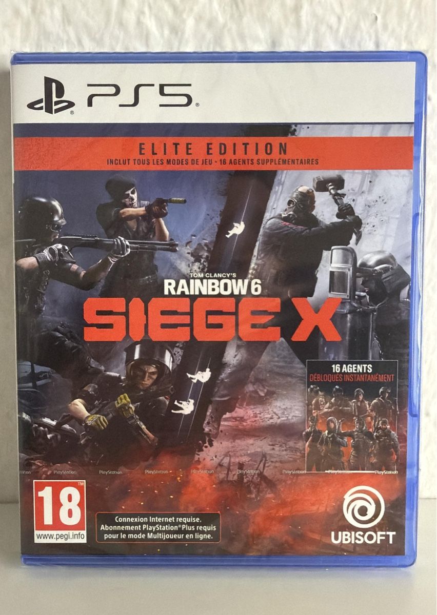 Rainbow Six Siege X - Elite Edition - PS5 - NEW! UNOPENED! (Neu und ...