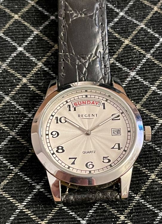 Regent quartz Herren Uhr day / Date | Kaufen auf Ricardo