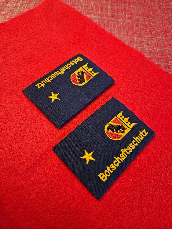 Police Polizei Bern Batten / Abzeichen Botschaftsschutz | Kaufen auf ...