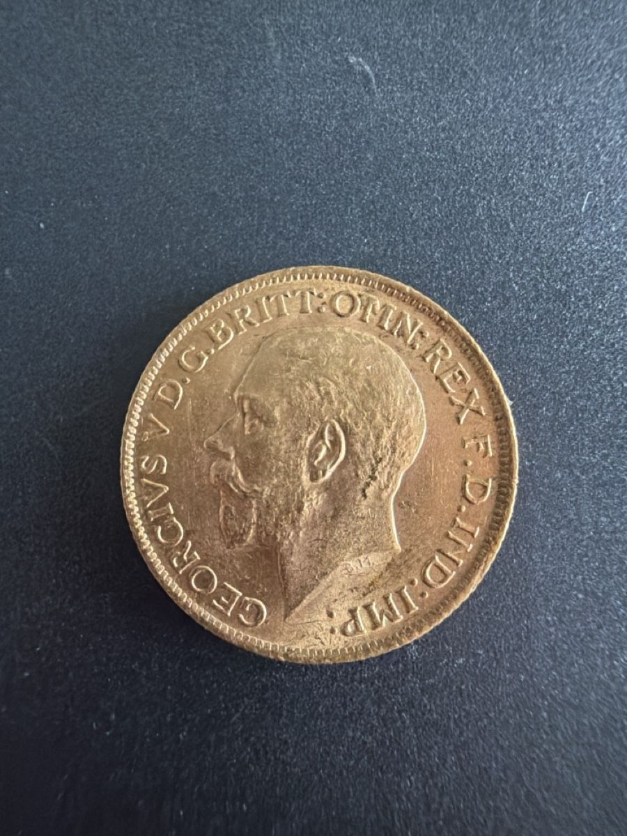 Goldmünze 1 Sovereign 1915 Georg V. - Seltene Goldmuenze! (Neu und ...