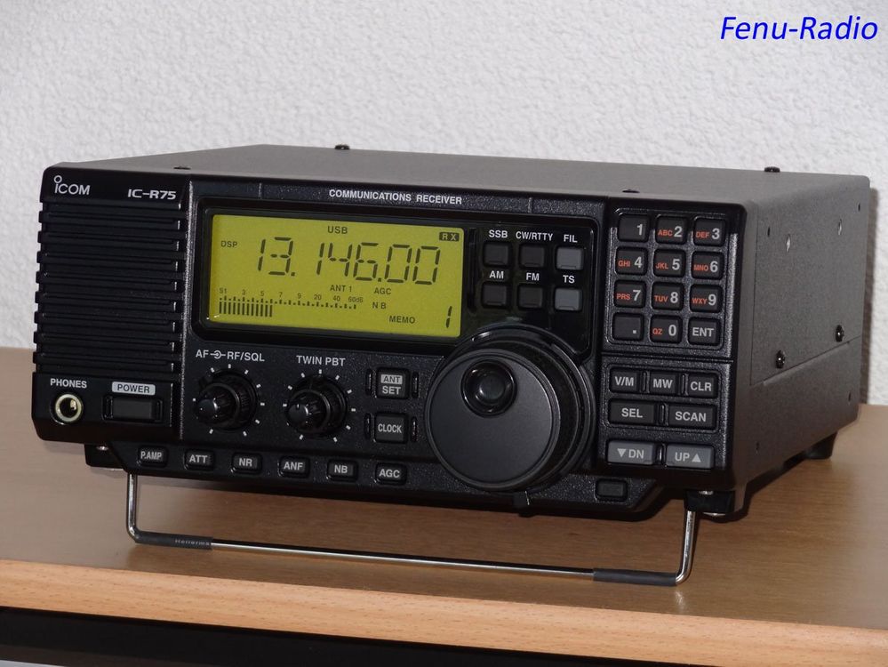 ICOM IC-R75 DSP Kurzwellenempfänger mit KIWA Mod. | Kaufen auf Ricardo
