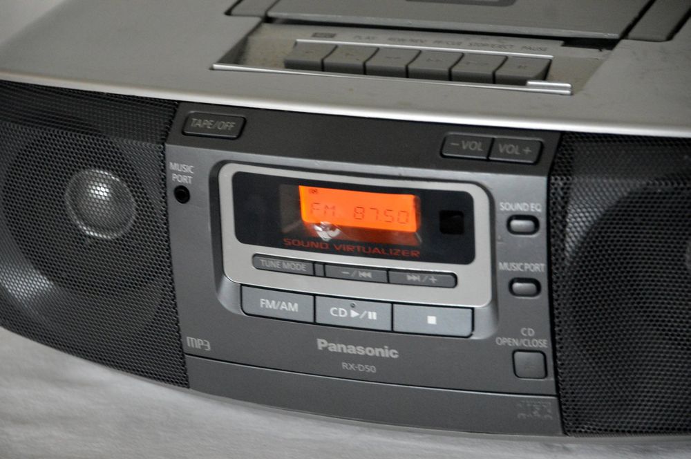 Boombox Panasonic RX-D50 CD-Radio Kassette, cassette (Gebraucht) in ...