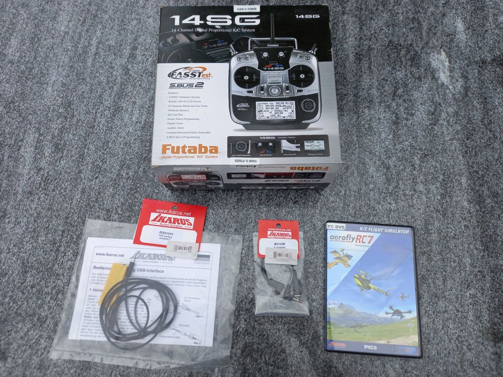 Futaba 14 SG inkl. 2 Empfänger und Zubehör (Gebraucht) in Courrendlin ...
