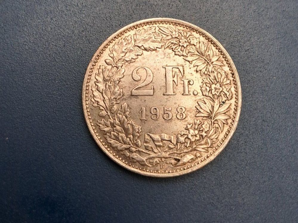 2.- Franken 1958 | Kaufen auf Ricardo