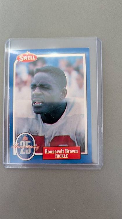 NFL Hall of fame Card Roosevelt Brown | Kaufen auf Ricardo