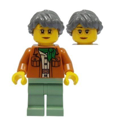 LEGO Minifigur Ninjago Misako (aus Set 71741) (Neu (gemäss Beschreibung ...