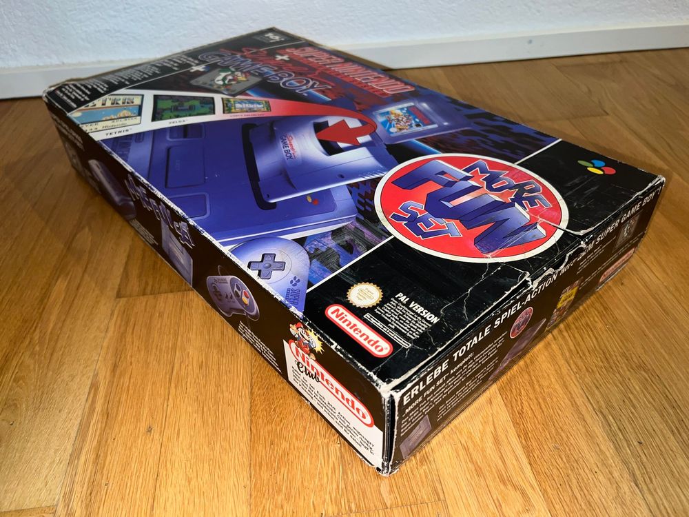 Super Nintendo (SNES) Konsole "More Fun Set" (OVP) (Gebraucht) in ...