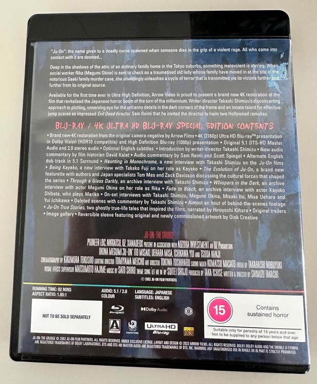 Ju-On: The Grudge Collection - Arrow Video - 4K (Gebraucht) in ...