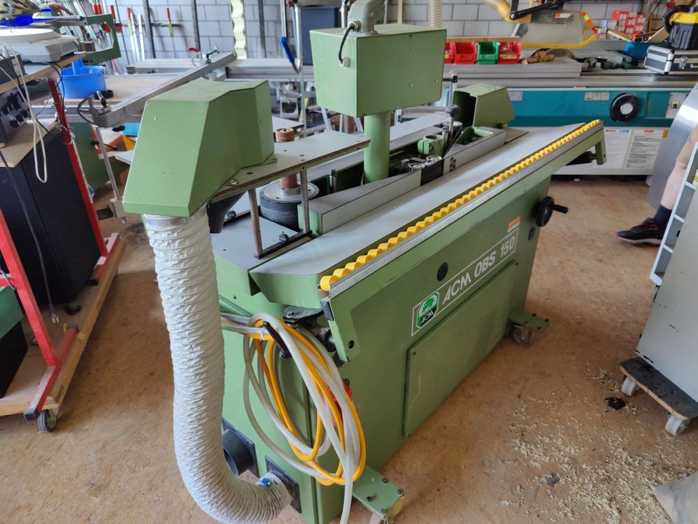 Kantenschleifmaschine ACM OBS 150 inkl. neuen Schleifbänder! (Gebraucht) in Wangen SZ für CHF ...