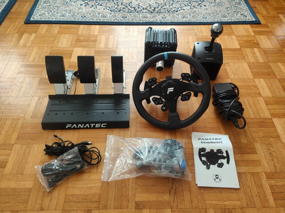 Fanatec Sim Racing Setup - CSL DD, Pedale, Shifter | Kaufen auf Ricardo