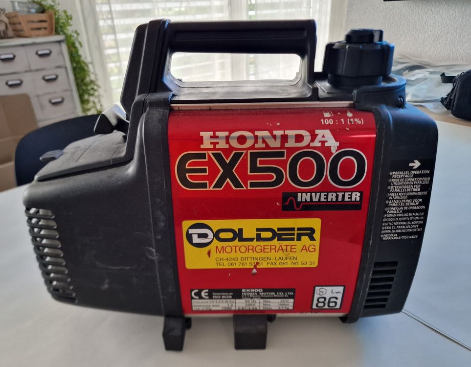 Honda Generator Stromgenerator EX500 Invertrer Camper (Gebraucht) in ...