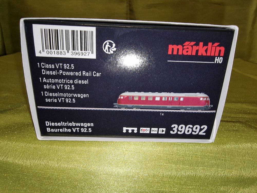 Märklin H0 - Dieseltriebwagen 92.5 (Art. 39692) (Neu (gemäss ...