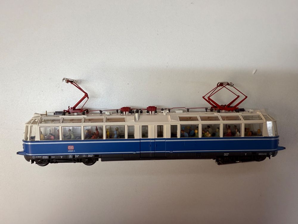 Roco 43932 AC, der "gläserne" Triebwagen, BR 491 der DB (Gebraucht) in ...