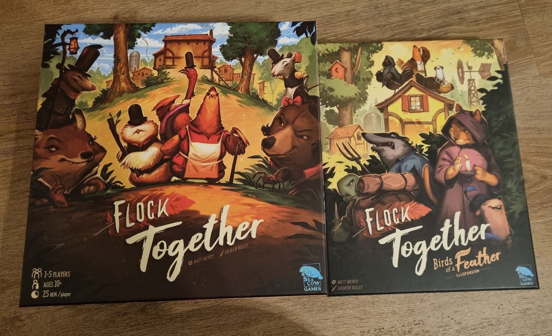 Flock together & Expansion. KS, deluxe Edition. Engl. (Neu (gemäss ...