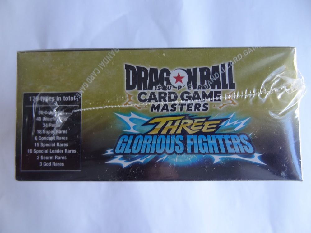 Dragon Ball Three Glorious Fighters Booster Box B30 EN (Neu und ...