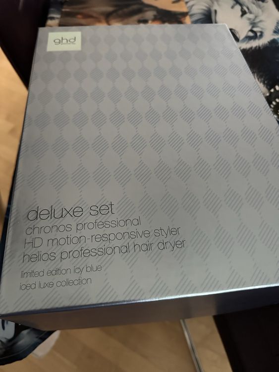 ghd Chronos & Helios Deluxe Set - Limited Edition Icy Blue (Neu und ...