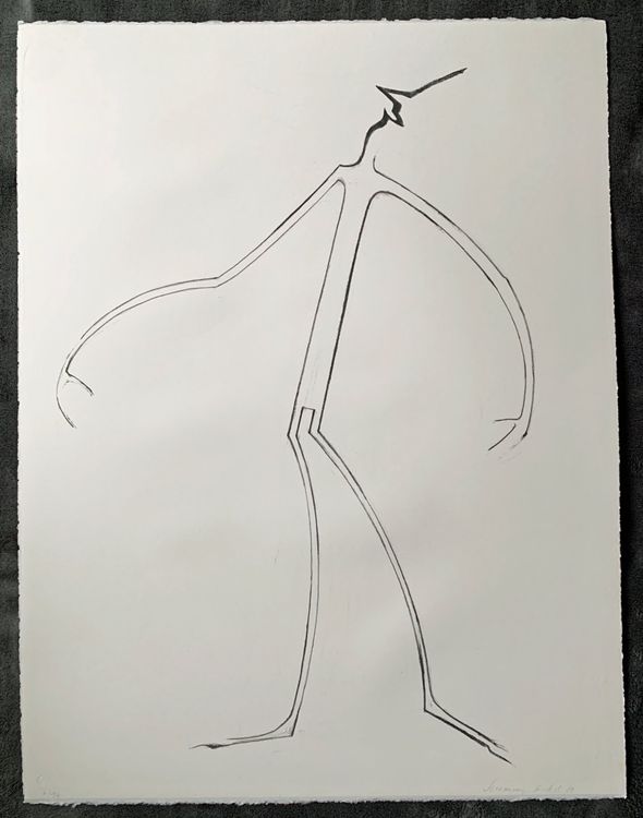 Schang Hutter, seltene Lithographie (Gebraucht) in Regensdorf für CHF ...