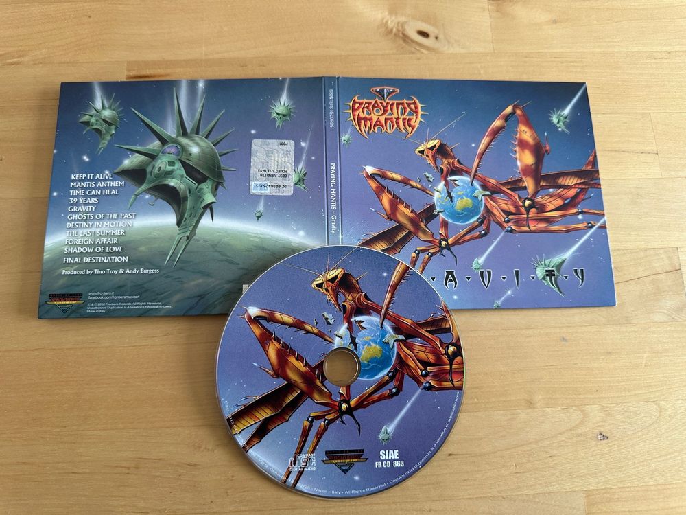 PRAYING MANTIS tolle Gravity CD Digipack neuwertig Kult (Gebraucht) in Basel für CHF 8 – mit ...