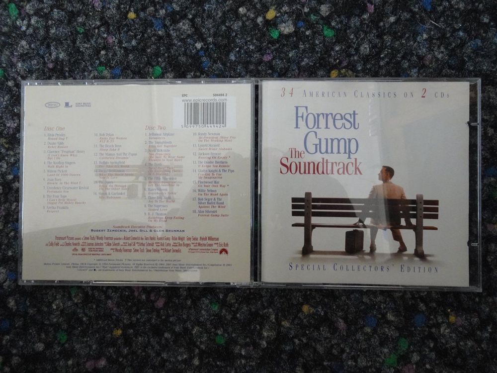 Doppel-CD : Soundtrack: Forrest gump | Kaufen auf Ricardo
