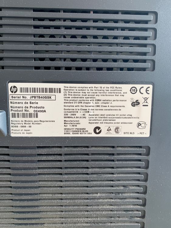 HP Color LaserJet CP4025 | Kaufen auf Ricardo