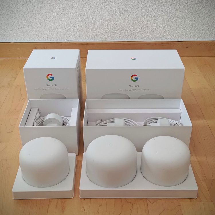 Google Nest WiFi Router und 2x Zugangspunkt (Gebraucht) in Kilchberg ZH ...
