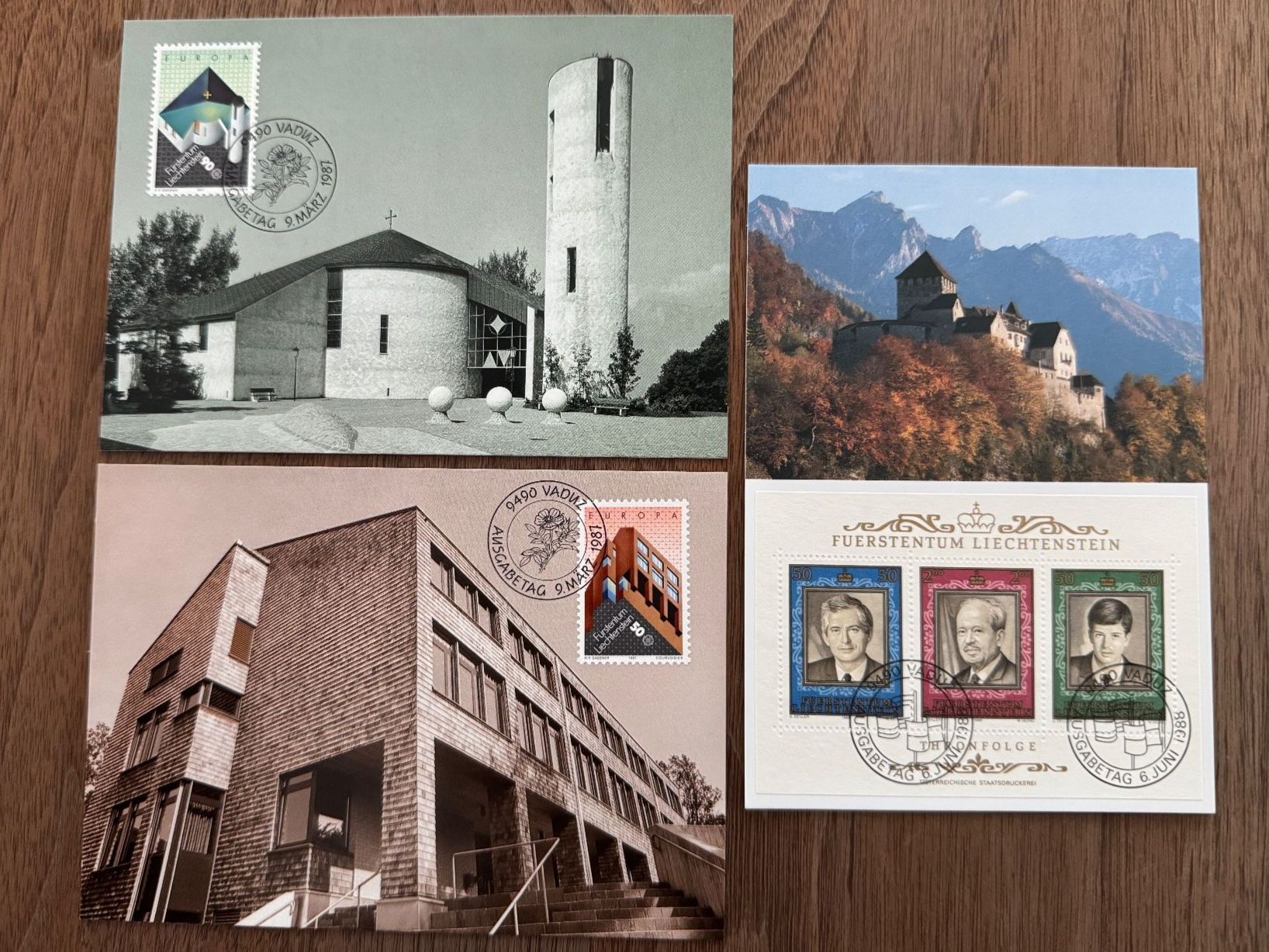 FL, 19 Maximumkarten, MK 11, 21, 44, 48, 56, 71, 82 (Gebraucht) in ...