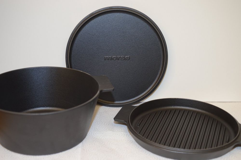 Morsö Grillcocotte 4,60 Ltr. (Gusseisen Topf mit Pfanne) (Neu (gemäss ...