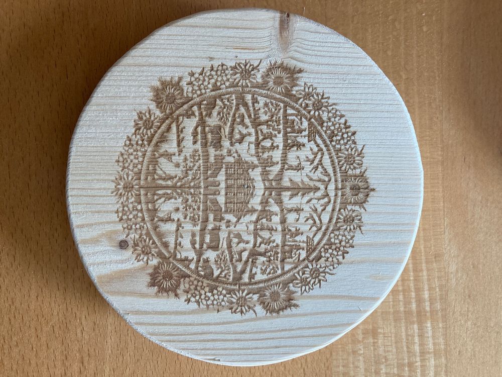 Scherenschnitt Bild rund (Neu und originalverpackt) in Utzigen für CHF ...