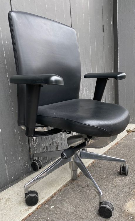 methis Leder Bürostuhl . (Art; 1051) | Kaufen auf Ricardo