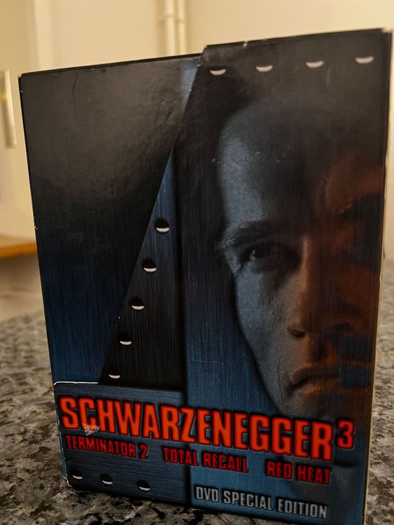 Schwarzenegger DVD Box Terminator 2 /Total Recall/Red Heat | Kaufen auf ...
