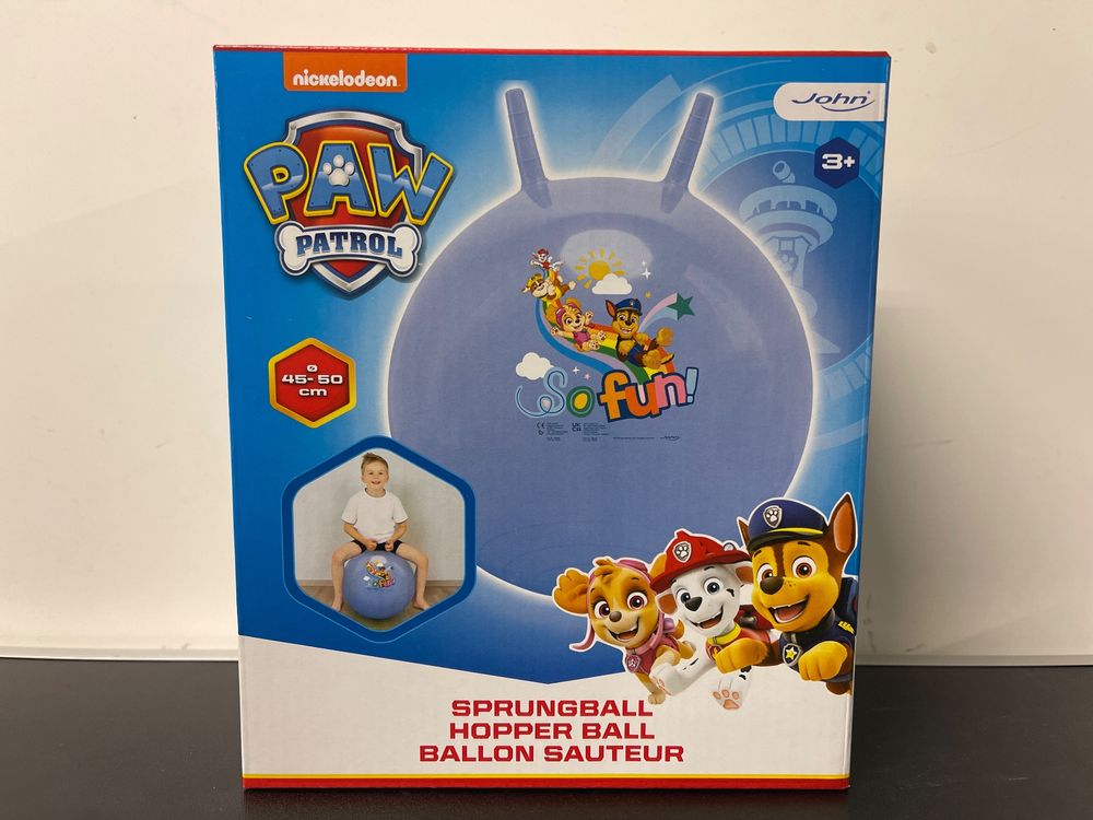 Neu Paw Patrol Kinder Sprungball John (1x) (Neu und originalverpackt ...