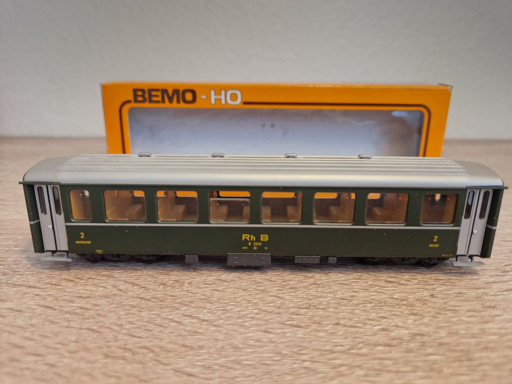 Bemo 2279 403 Personenwagen RhB H0m (Gebraucht) in St-Aubin-Sauges für ...