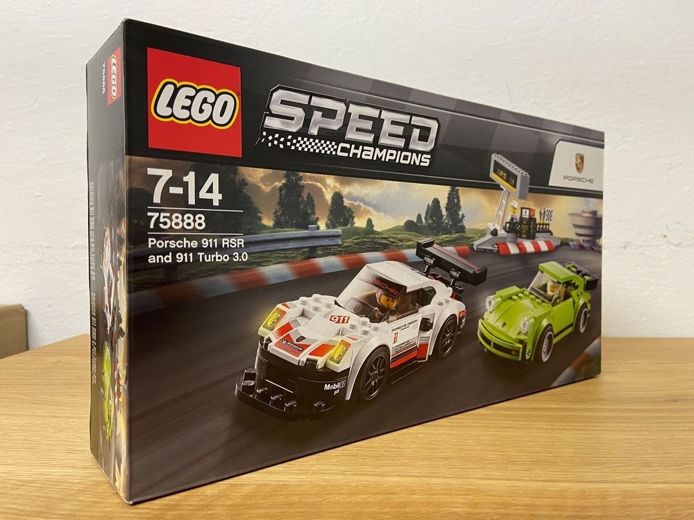 LEGO 75888 - SpeedChampions -Porsche 911 RSR & 911 Turbo 3.0 (Neu und ...