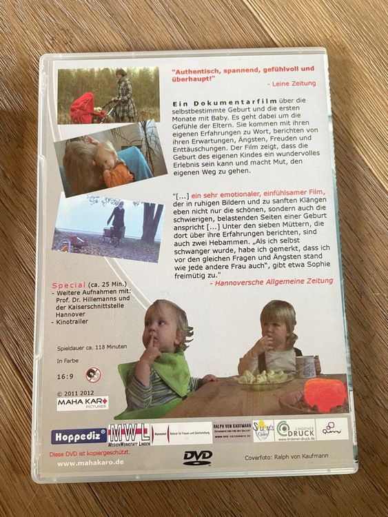 Doku über hausgeburt, geburt und beziehung | Kaufen auf Ricardo