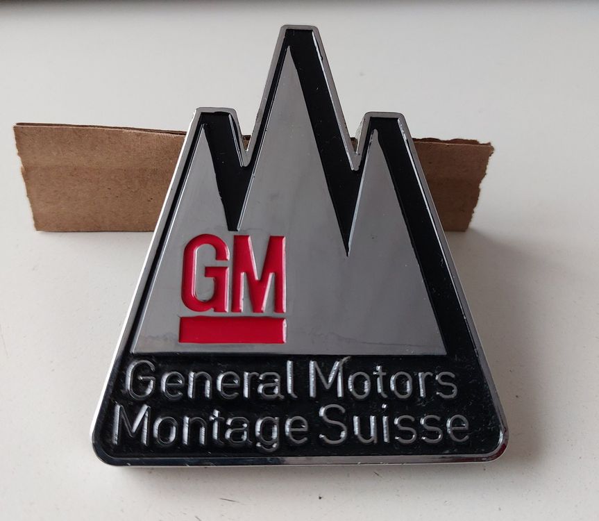 Emblem GM General Motors SUISSE SA in Biel Emblem (Gebraucht) in ...