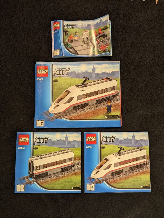 LEGO® City 60051 - Hochgeschwindigkeitszug (Gebraucht) in Widen für CHF ...