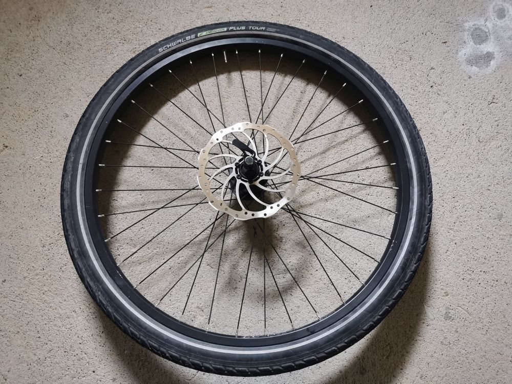 Velo Vorderrad 26" Alexrims DM22 Shimano Deore HB-M525A (Gebraucht) in ...