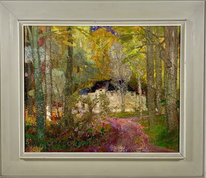 Gemälde mit schönem Ansicht unleserlich Signiert (Gebraucht) in Root für CHF 65 – mit Lieferung ...