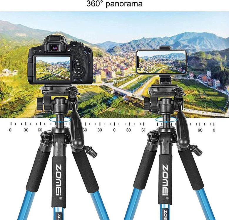 Pro Kamerastativ mit 3-Wege-Schwenkkopf 140cm (Neu und originalverpackt ...