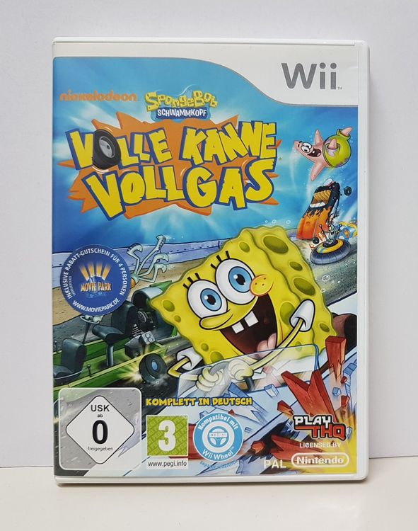 Spongebob Schwammkopf Volle Kanne Vollgas Wii | Kaufen auf Ricardo