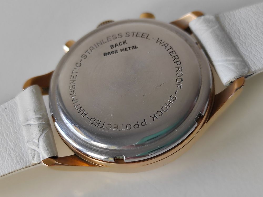 Chronograph Le Landeron Vintage mit sehr schönem Uhrwerk ! (Gebraucht ...