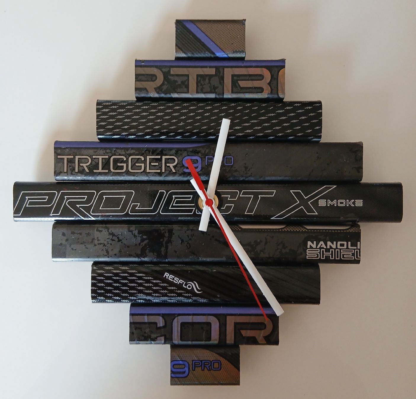Hockey stick clock for NHL, ZSC, SCL, Kloten, Bern, fans (Gebraucht) in Taverne für CHF 25 – mit ...
