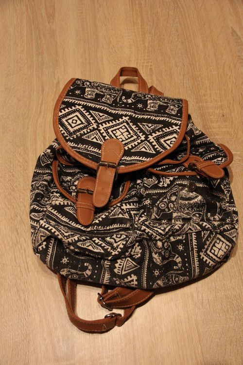 Ethno Muster Rucksack, Leder Details (Gebraucht) in St. Gallen für CHF ...