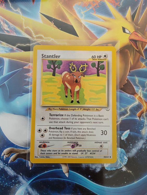 Stantler Neo - Vintage Pokémon TCG Karte (Gebraucht) in Altstätten SG ...