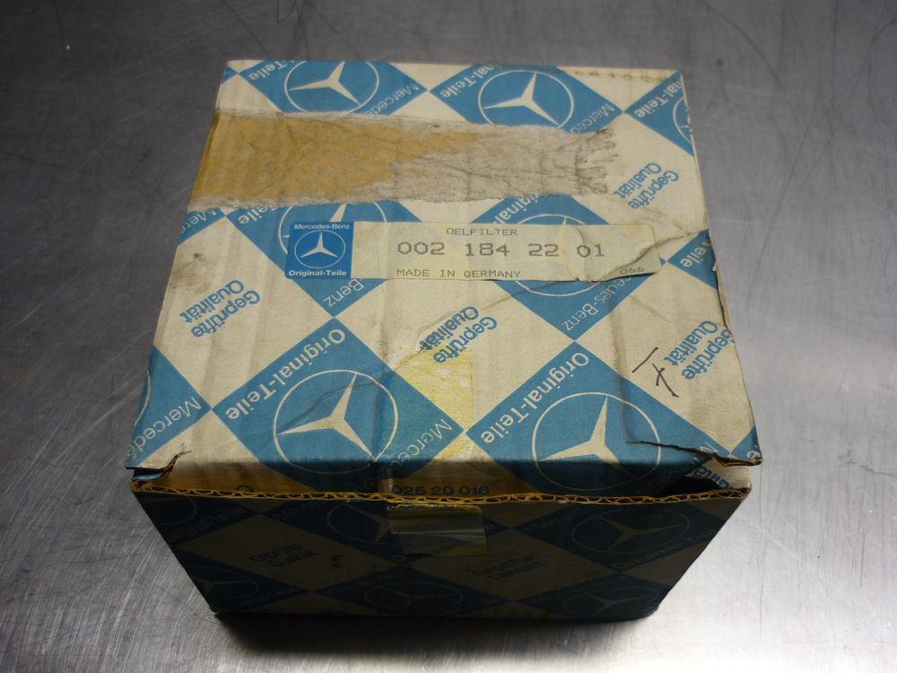 Mercedes- Benz Ölfilter 002 184 22 01 (Neu und originalverpackt) in ...