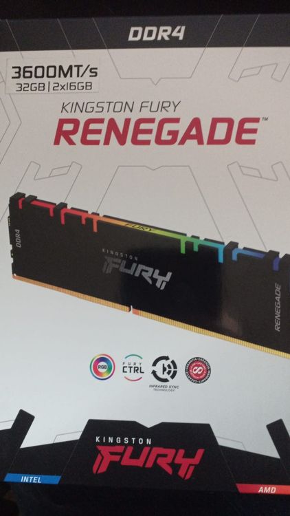 Kingston Furry RAM 32GB (2X16GB) DDR4 3600mhz | Kaufen auf Ricardo