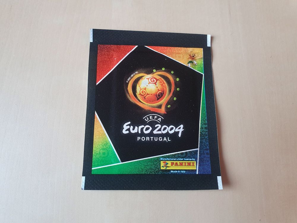 Euro 2004 Portugal Sticker Tüte portofrei (Neu und originalverpackt) in ...