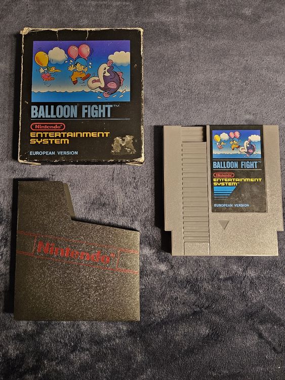 Balloon Fight NES Modul + OVP Nintendo Retro Kult! (Gebraucht) in ...