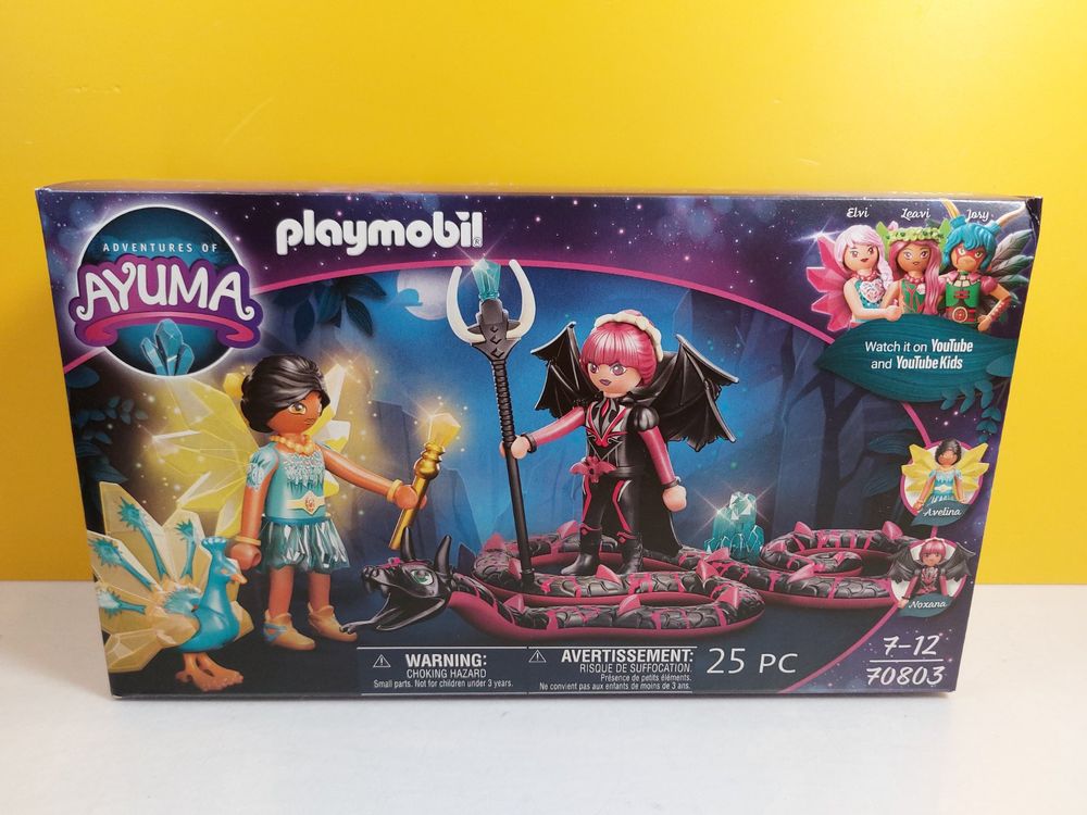 PLAYMOBIL 70803 Crystal- und Bat Fairy mit Seelentieren NEU | Kaufen ...