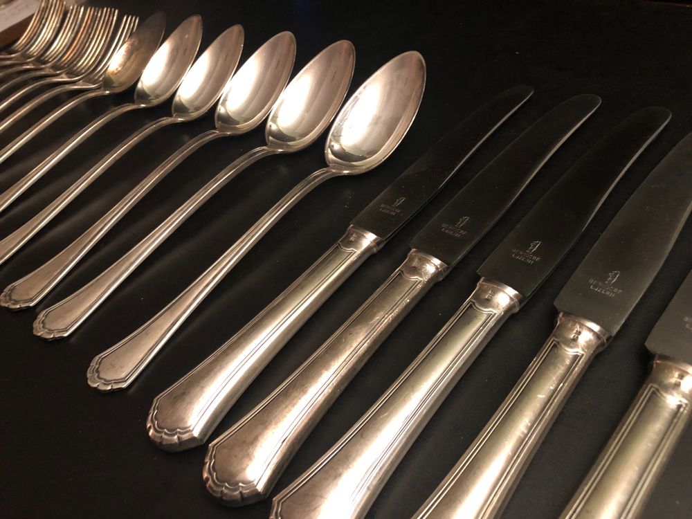 BERNDORF Silber Besteck 18-teilig wie neu! | Kaufen auf Ricardo